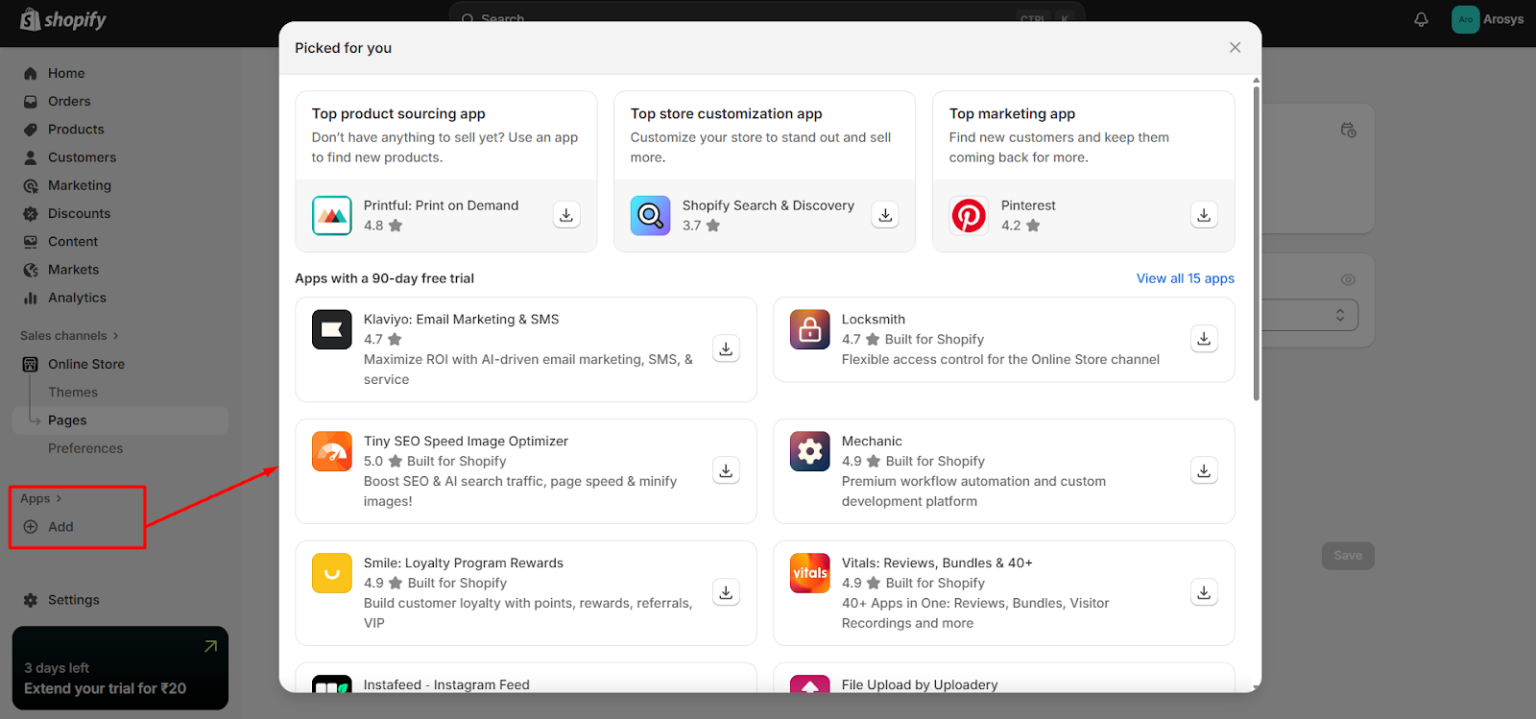 How to build a Shopify Store: A Step-by-step guide - Arosys